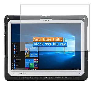 Vaxson 2-Pack Anti Blue Light Screen Protector, compatible with Panasonic TOUGHBOOK CF-33ABHAQVJ 12" TPU Film Protectors Sticker [ Not Tempered Glass ]
