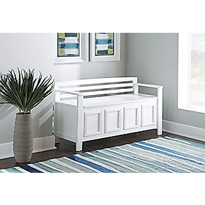 Linon Laredo Storage Bench