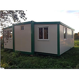 Cheap Foldable Tiny 2 3 4 5 6 Bedroom House Prefab pre fabricated Flat Pack Office Container casas Portable kit Home