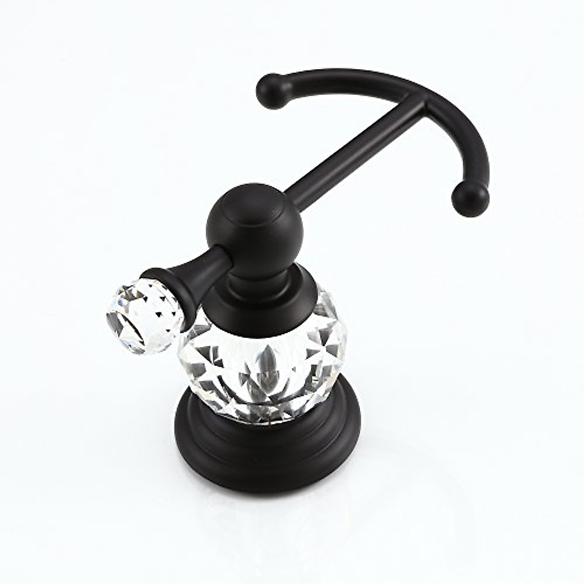 Ruddock YR6-1 Antique Oil-rubbed Bronze Robe Hooks Bathroom Crystal Brass Towel Hooks Accessories,Copper Bathroom Hardware