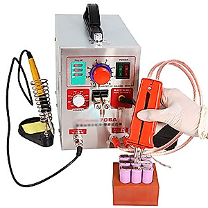 ZWJABYY 709A Spot Welding Machine Fixed Welding,Battery Spot Welders,Pulse Spot Welder,0.3Mm Battery Welding Machine,110V-220V Soldering Station Portable