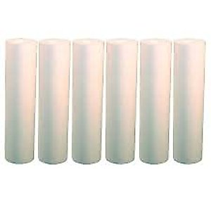 CFS COMPLETE FILTRATION SERVICES EST.2006 GE GXWH04F GXWH20F GXWH20S GXRM10 GX1S01R Compatible Filters, 5 Micron Water Filter Cartridges, 6 Pack, GXWH04F, GXWH20F, GXWH20S by CFS