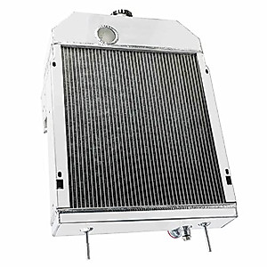 OzCoolingParts 361704R93-4 Row Core All Aluminum Tractor Radiator for Case International Farmall 300 & 350