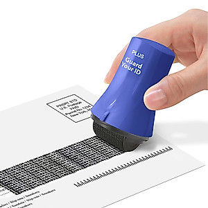 Advanced ID Roller 3-Pack Wide (Blue, Pink, Purple) - Protect Your Privacy & Prevent Identity Theft with Guard Your ID Theft Protection, ASOTV