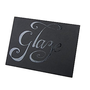 Sakura 38495 2-Piece Glaze 3-Dimensional Glossy Ink Pen Set, Gloss Black