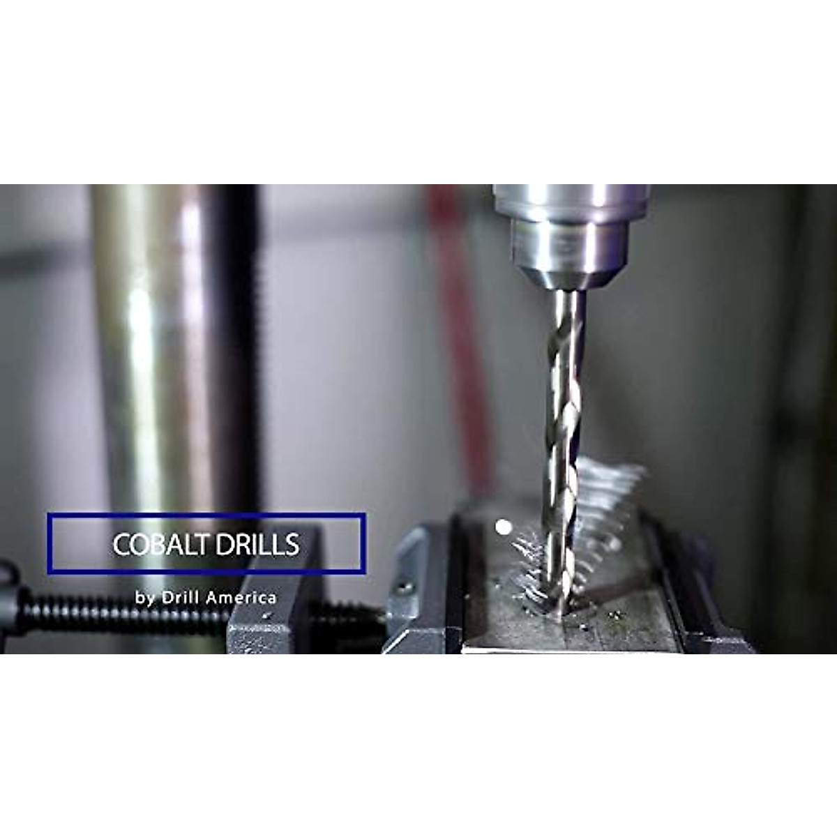 Drill America - DWD29J-CO-PC 29 Piece M35 Cobalt Drill Bit Set in Round Case (1/16" - 1/2" X 64ths), DWDCO Series