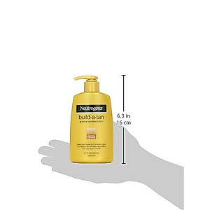 Neutrogena Build-A-Tan Gradual Sunless Tanning Lotion, Lightweight Self-Tanning Body Lotion for a Healthy Glow or Deep Tan, 6.7 fl. oz