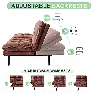 MUUEGM 267PU-BW-12 Sofas, Brown