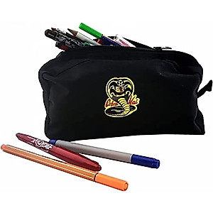Cobra Kais Dragon Pencil Case Teens School Home,Pencil Bag Pen Case, Students Stationery Pouch Pencil Holder Desk Organizer with Zipper, Portable Pencil...