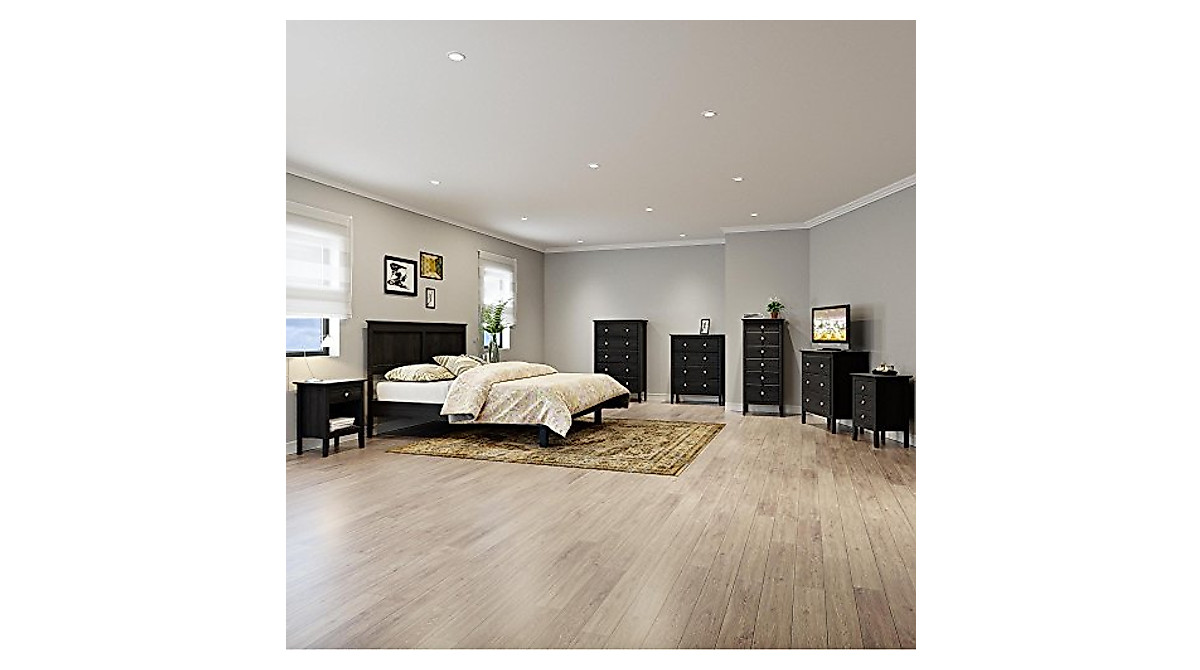 Adeptus Easy Pieces 5 Drawer Chest - Solid Pine Storage Furniture
