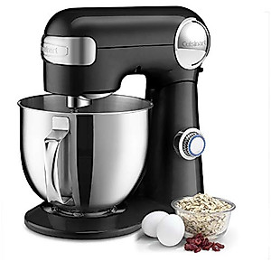 Cuisinart SM-50BK 5.5 Quart Stand Mixer, Manual, Onyx Black