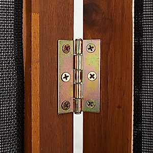 GOLINPEILO 4-Panel Room Divider,Folding Privacy Screen,Partition Room Dividers Separators, Freestanding Room Divider Screen for Home, Dorm, Office, Black 110.2"x70.9"