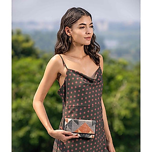 Myra Bag Modernistic Wallet Upcycled Cotton S-3017