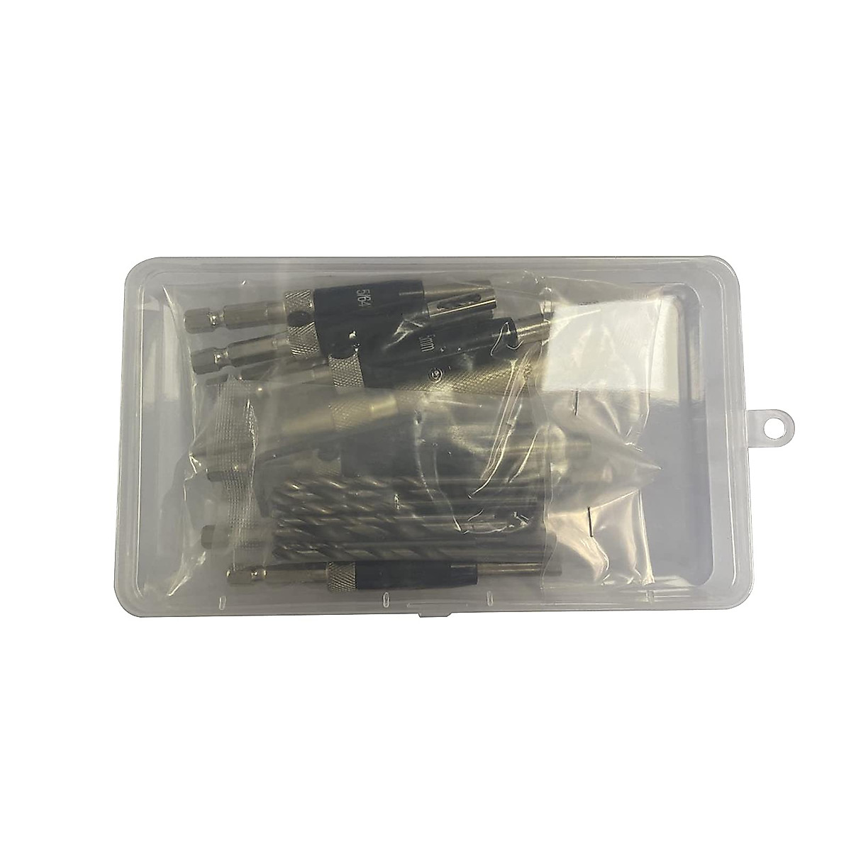 22PCS Self Centering Drill Bit Set, Door Window Cabinet Hinge Hardware Drill Bits, 10 Tapper Core Hole Puncher with 10 Replacement Drill Bits & Hex Key & Center Punch