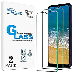 KATIN [2-Pack] Designed for Moto G Pure Tempered Glass Screen Protector, Anti Scratch, Bubble Free, Easy to Install
