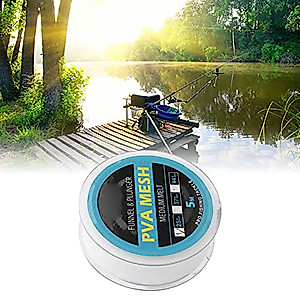 Bait Bag Protect Fish Net, Eco‑Friendly Trap Bait Bag PVA at All Seasons Accessory Tools for Nesting(25mm*5m)