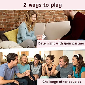 The Ultimate Game for Couples, Great Conversations and Fun Challenges for Date Night - Perfect Romantic Gift for Couples