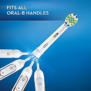 Oral-B FlossAction Electric Toothbrush Replacement Brush Heads Refill, 2 Count