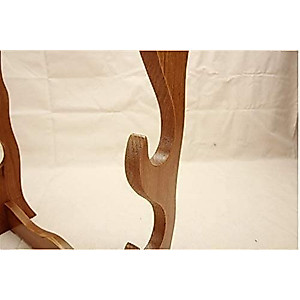 LUCKNIGHT Display Stand Sword Holder Samurai Sword Tanto Stand Holder Display Hanger Weapon Mini Holder Sword Stand (Color : A)