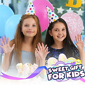 PinkSheep Hair Clip, Butterfly Flower Hair Accessory for Little Girl, 12PCS Tulle Mesh Hair Bows Colorful Flower Hair Pins Barrettes, for Toddler Baby Girls