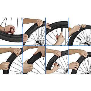 Bike Tube 24 x 2.125/2.35,Compatible with 24 Inch 2.10-2.40 Schrader Valve 35MM Bicycle Inner Tube Pack of 2