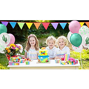 30PCS Cactus Party Balloons for Hawaiian Luau Tropical Party/Birthday Decorations/Summer Theme Carnival Party/Baby Shower