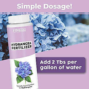 Hydrangea Fertilizer for Acid Loving Plants, Liquid Plant Food 8 oz (250mL)