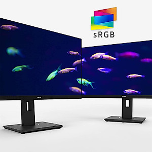 Acer UM.FB7AA.001 LCD Monitor - B247W 23.8" LED 16:10 4ms GTG Free 3 Year Warranty in Plane Switching (IPS) Technology 1920 x 1200 16.7 Million Colors Adaptive Sync 300 Nit (Renewed)