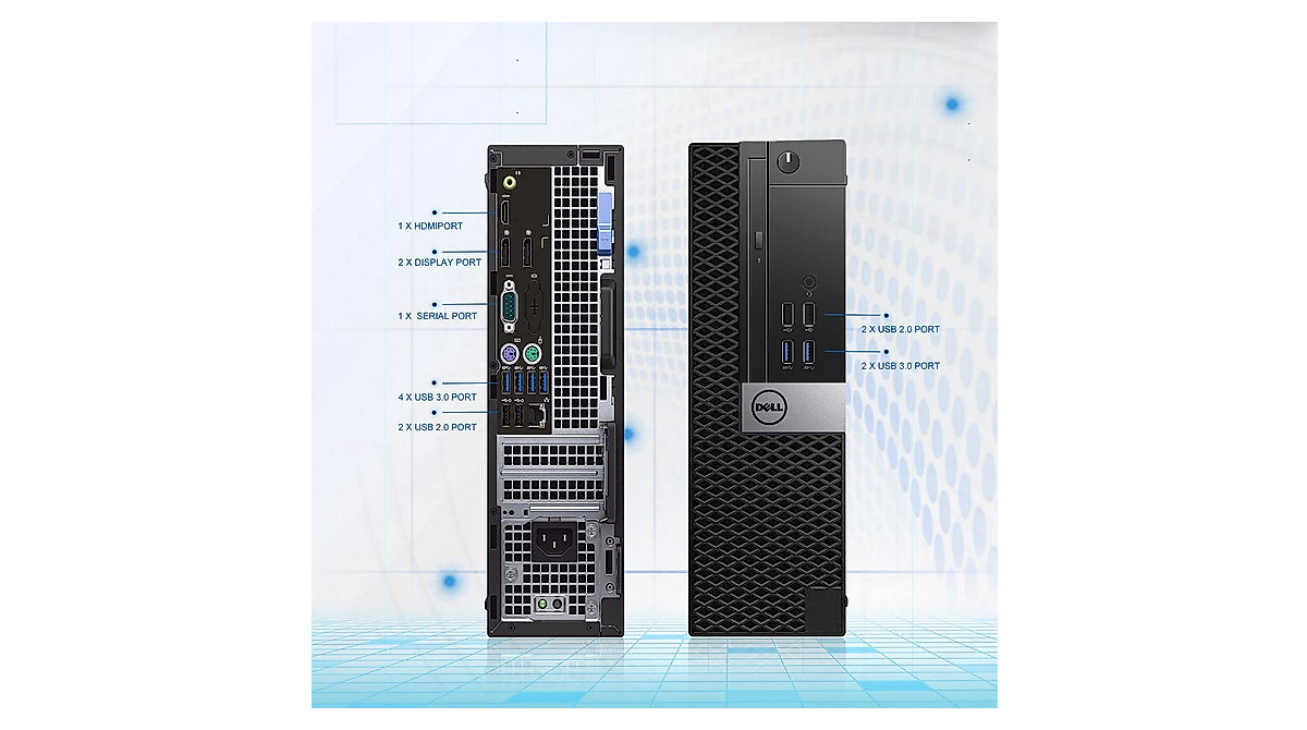 Dell OptiPlex 7040 SFF Desktop Computer PC Intel Quad Core i7-6700 3.20GHz AX200 Built-in WIFI 6 ...