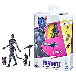 FORTNITE Hasbro Victory Royale Series Lynx Collectible Action Figure with Accessories - Ages 8 and Up, 6-inch