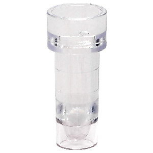 Caplugs Evergreen 127-1212-010 Serum Sample Cup for Hitachi Chemistry Analyzer 717, 736, 737, Natural, 1000 Pack, Polystyrene, Capacity 2-2.5 mL, Collection, Sample Processing, Analysis, Testing