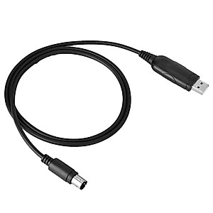 USB Programming Cable, Walkie Talkie Programming Cable for Yaesu Radio FT-7800R / FT-7900R / FT-8800R / FT-8900R / FT-7800 / FT-7900 / FT-8800 / FT-8900 / FT-3000M / FT-7100M / FT-8100R