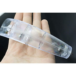 10PCS Unpainted Lure Blanks 13.4cm 23.82g Crankbait Simulation Blank Body Clear Hard Baits Trout Salmon Swimming Sea Bait Topwater Freshwater Plastic Minnow Lure 156XL