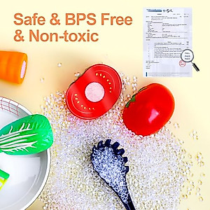 STEAM Life Kids Play Kitchen Accessories, Play Food Sets for Kids Kitchen, Kids Pots and Pans Set, Kitchen Toys, Toy Kitchen Accessories, Toy Kitchen Sets, Kids Kitchen Accessories, Cooking Set Kids