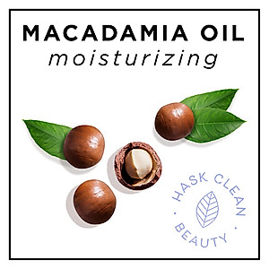 Hask Macadamia Oil Revitalizing Shine Hair Treatment, .625 Ounces