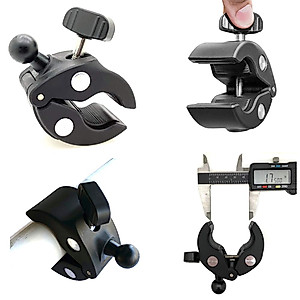 Lycan Series Marine Boat Tablet & Smartphone Pole Handle bar Boat Helm Rail Holder Mount for i Pad Pro 12.9 10.5 9.7 Air Mini GalaxyTab Phone 16 15 Pro Max Plus S24 Pixel Surface Pro Slate