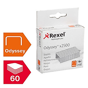 REXEL 2100050 – Box of 2500 Odyssey Galvanised Staples