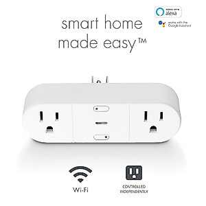 Globe Electric 50020 Collection Smart Plug, White