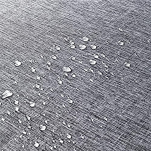 SAWQF in Stock 3 Piece Patio Furniture Set Wicker Rattan Outdoor Patio Conversation Set 2 Cushioned Chairs & End Table