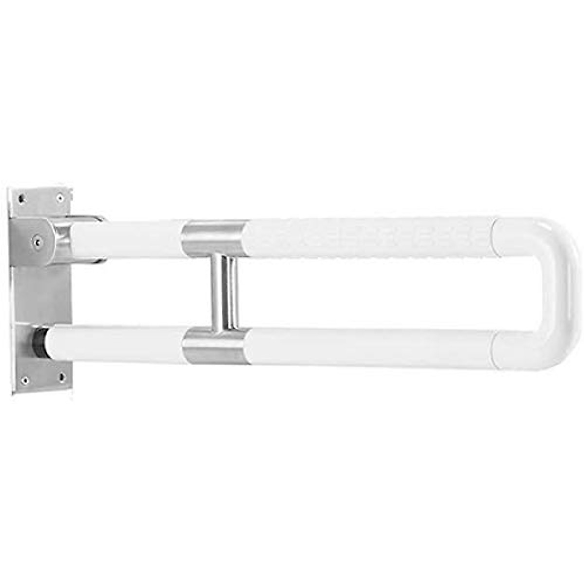 AIHEDOUJ handrail Grab Rails,Shower Grab Bar, Elderly Disabled Pregnant Women, Safety Non-Slip Accessible Bathroom Handrails, Bathtub, Toilet Kitchen/White/60Cm