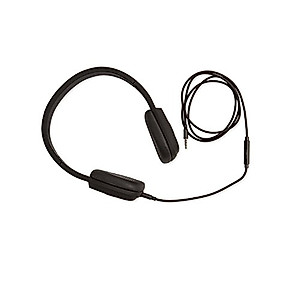 Outdoor Tech OT1450-B Wired Audio Bajas Headphones, Black