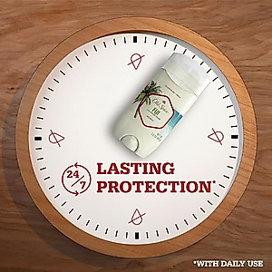 Old Spice Aluminum-Free Deodorant for Men, 24/7 Odor Protection, Long Lasting Freshness, Fresher Collection, Fiji with Palm Tree Scent, 3.0 oz