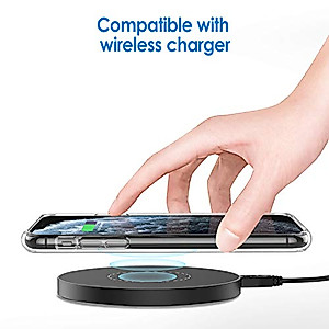 JETech Case for iPhone 11 Pro 5.8-Inch, Non-Yellowing Shockproof Phone Bumper Cover, Anti-Scratch Clear Back (Clear)