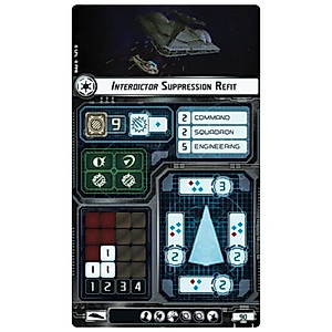 Star Wars Armada Interdictor Class Star Destroyer EXPANSION PACK | Miniatures Battle Game