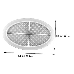 Resin Coaster Molds 1pc Pallet Mold Silicone Fruit Plate Silicone Molds for Epoxy Resin Crystal Tray Resin Tray DIY Plate Mould Dish Casting Mold Storage Tray Casting Tray Set