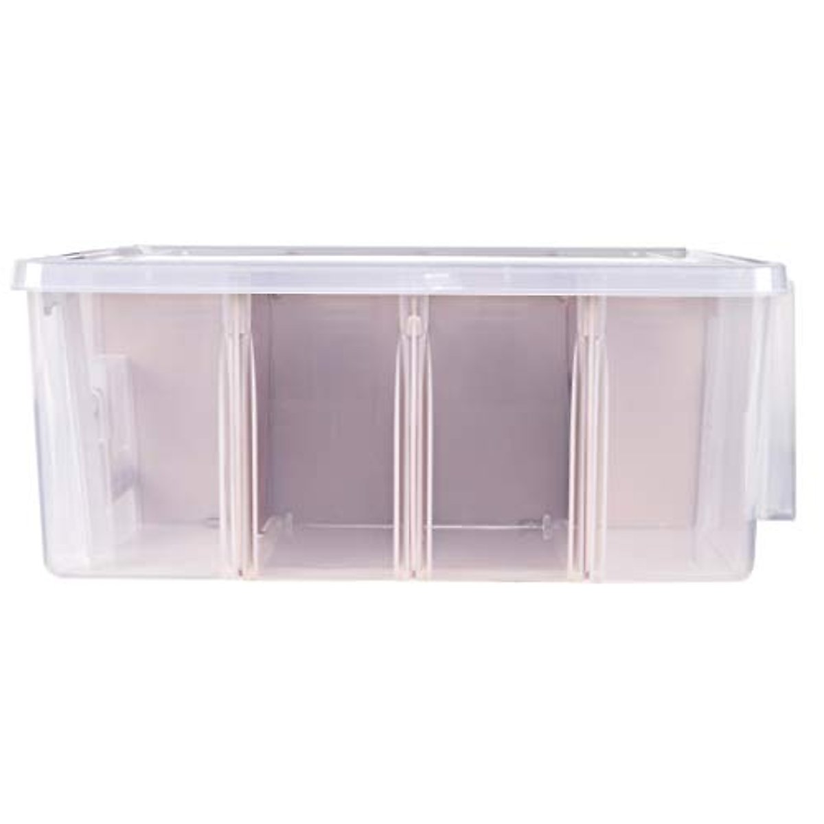 ArtBin Super Satchel Compartment Box - Stackable Durable Art Storage with 8 Removable Compartments, Smart Closure, and Portable Design for Craft Supplies, Threads, Ribbons, Paint Tubes