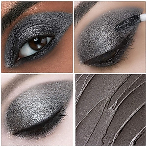 HAUS LABORATORIES by Lady Gaga: GLAM ATTACK LIQUID EYESHADOW, Gunmetal