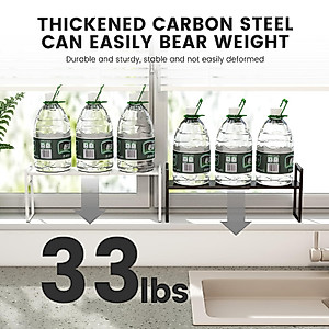 WOCHUANGSI 1pcs Small Narrow Tall Shelf for Windowsill Kitchen Organizer Window Sill Plant Shelf Stackable Shelves Bathroom Sill Thin Shelves for Narrow Spaces Counter Top Racks