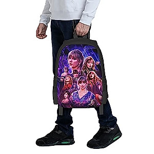 OLDX Taylor Singer Swift Collage Backpack Taylor Singer Swift Photos Backpack Canvas Lightweight Backpack Work Sport Hiking Backpack