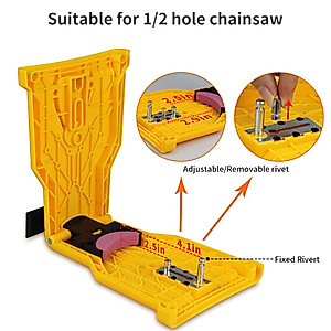 EYBS Chainsaw Sharpener, Portable Chain Saw Blade Teeth Sharpener Fast-Sharpening Stone Grinder Tools Suitable